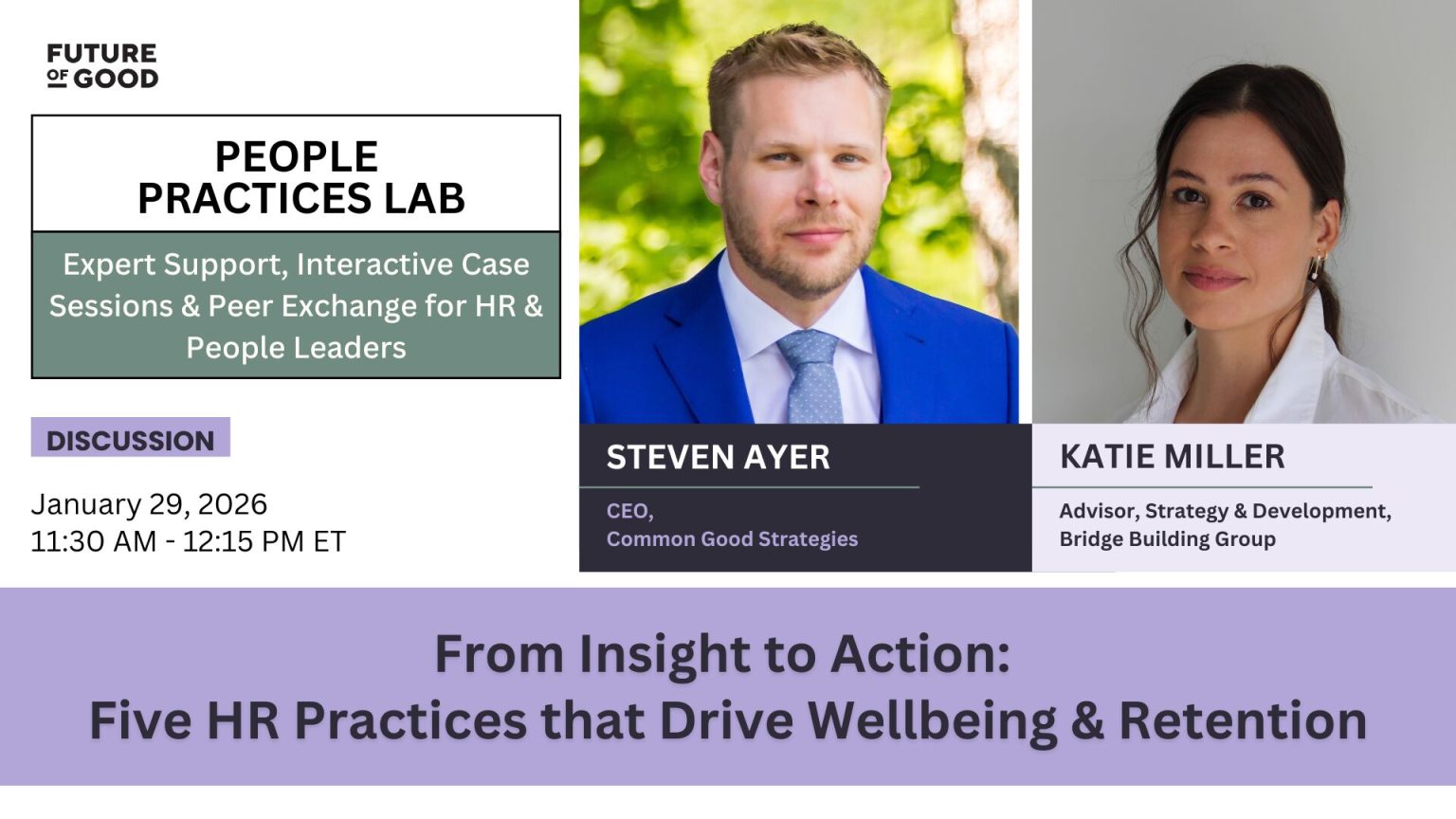 People Practices Lab – Future of Good